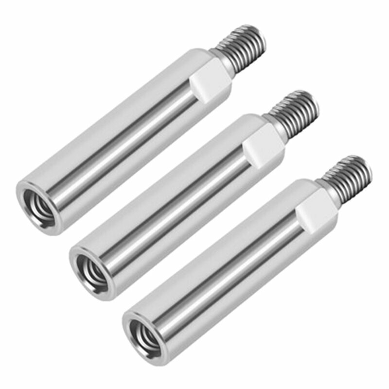 Комплект из 3 Многофункциональных Удлинителей Угловой Шлифовальной Машины С Резьбой M10 80 мм, Шатун Для Автомобильной Полировальной Машины И Аксессуаров