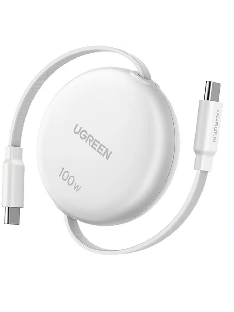 Кабель UGREEN L531 (95673) 100W USB-C to USB-C 1м Белый Type-C