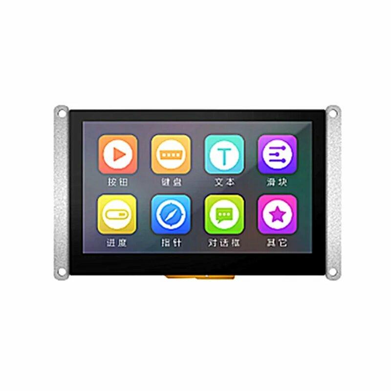 DUOWEISI 4.3" TFT ЖК-дисплей IPS, Capacitive touch