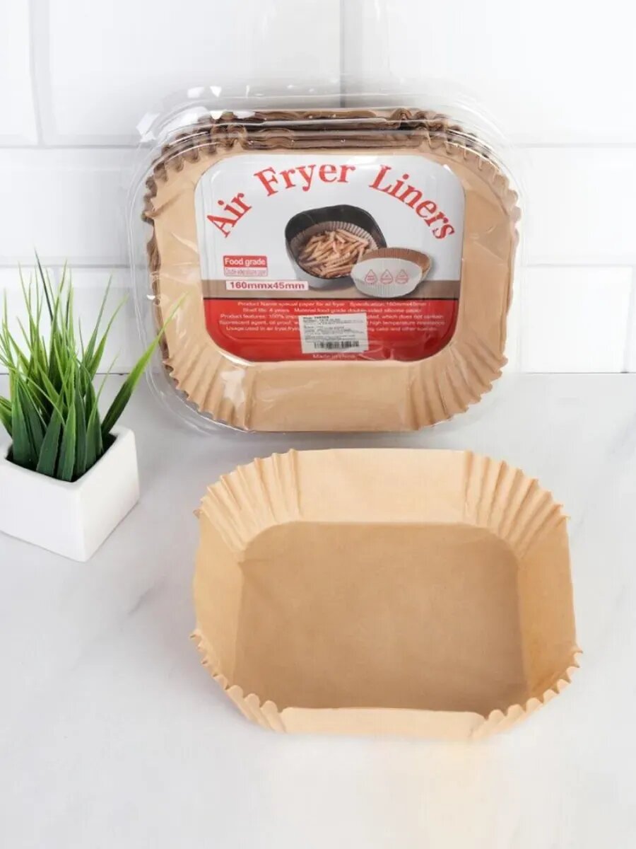 Бумага для аэрогриля квадратная, 160 * 45 мм