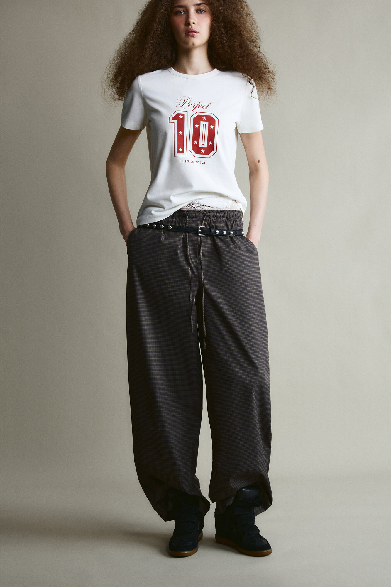 Брюки багги YNG