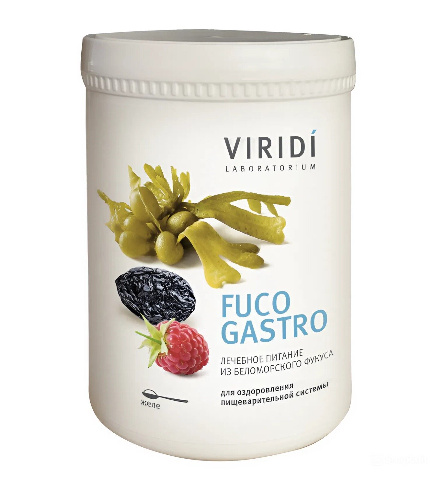 Желе из фукуса FUCO GASTRO - VIRIDI лечебное питание при проблемах с ЖКТ, 500 г