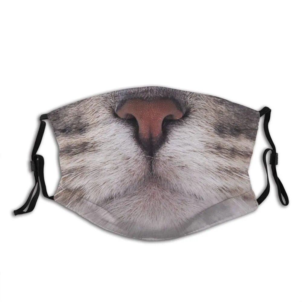 3D реалистичная маска для лица с забавными принтами, многоразовая защитная маска для взрослых, креативный аксессуар для вечеринок и розыгрышей, 1 шт