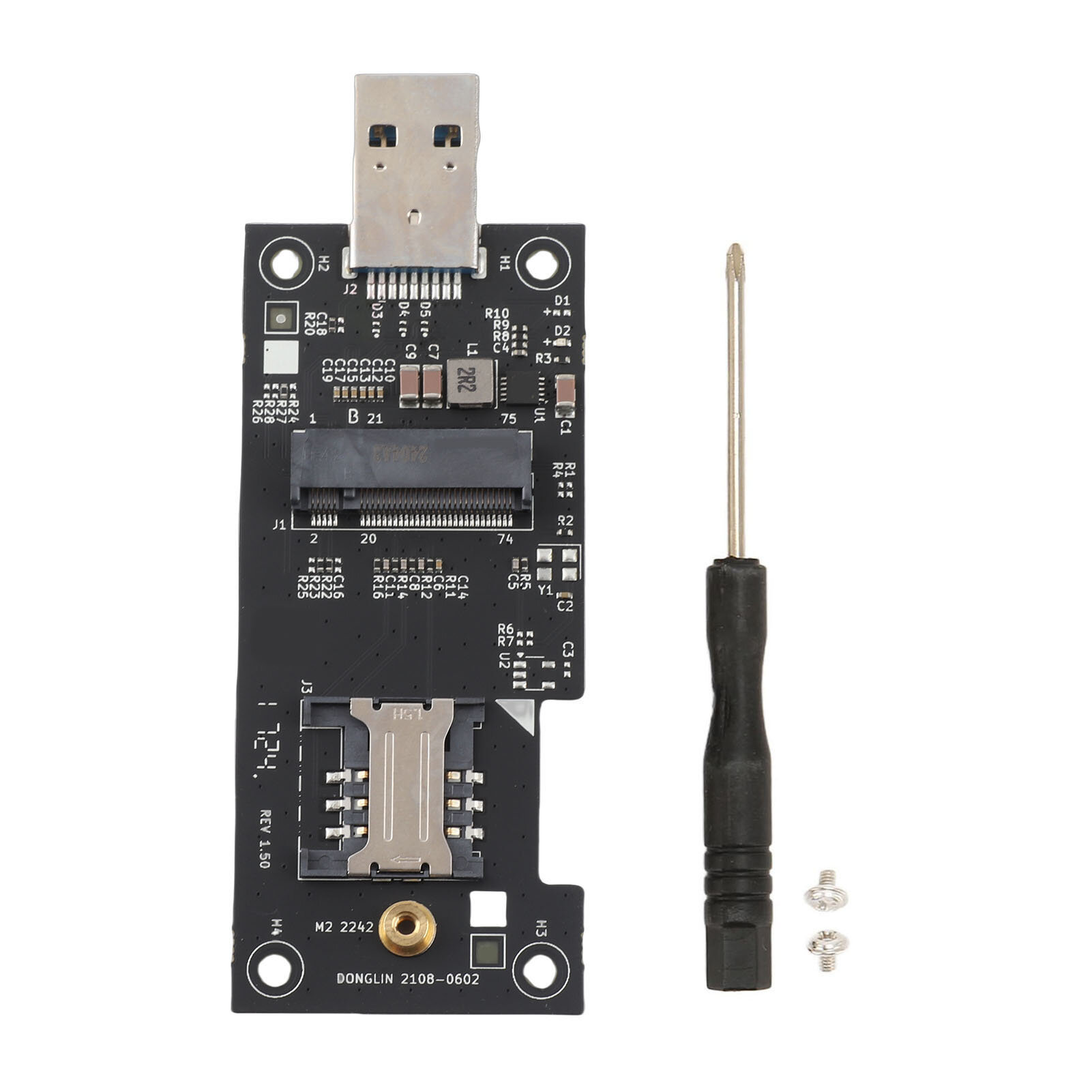 USB3.0 4G Адаптер модуля NGFF M.2 Ключ B до USB 3.0 Адаптер с SIM -картой слотом для модуля 4G 5G