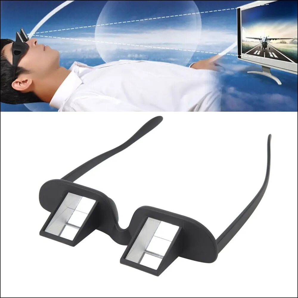 Эксклюзивные очки для лени с черной трубкой, преломление высокой четкости