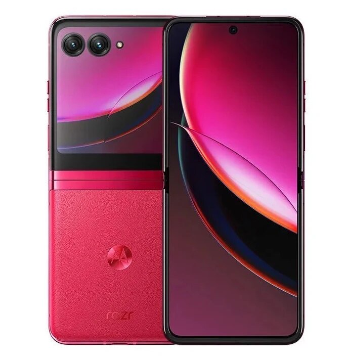 98% новый мобильный телефон Motorola Razr 40 Ultra 5G XT2321, процессор Full set, Красный, Красный