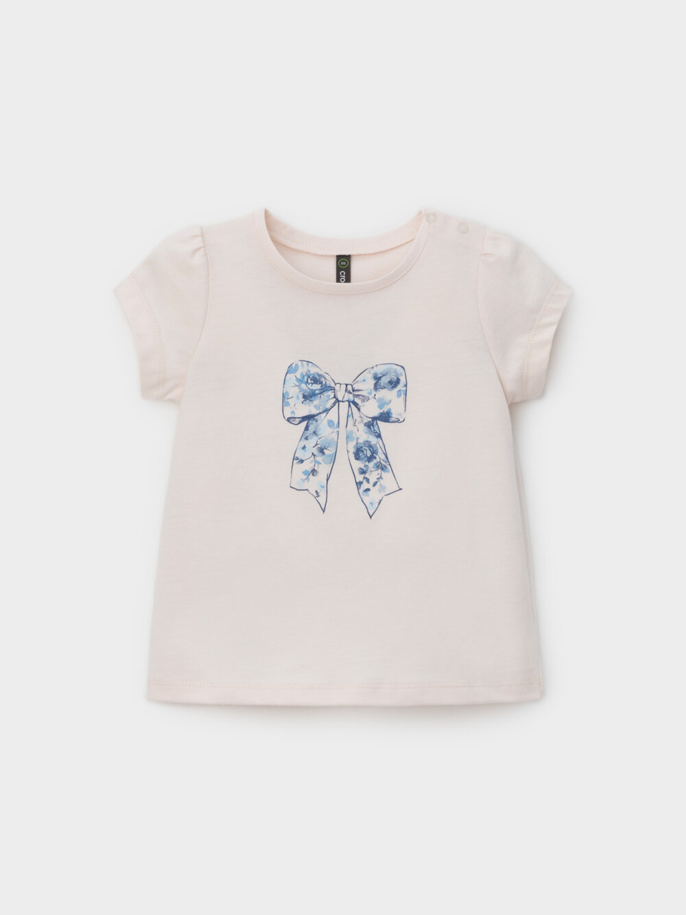 Футболка милая детская для девочки, хлопок