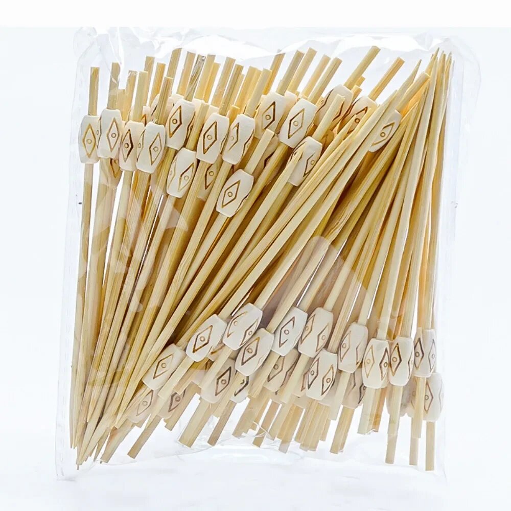 Одноразовые бамбуковые палочки для еды 100 шт 19