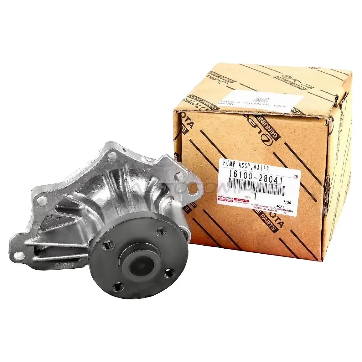 Водяной насос помпа Toyota Allion Alphard Avensis Caldina Camry Gaia Harrier Highlander Ipsum Isis Noah Opa Previa RAV4 Solara 23158280 7TF1I V 16100 0H050