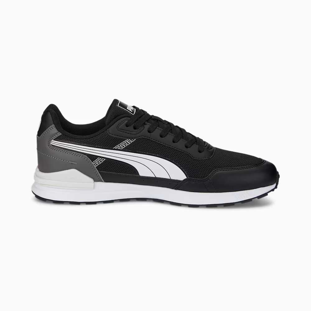 Кроссовки PUMA Graviton Mega, полнота R, размер 10 UK, черный, серый — фото 1