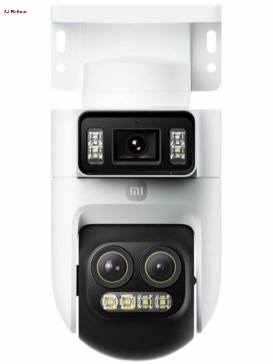 Интеллектуальная уличная камера видеонаблюдения 4Pro с тремя объективами и функцией зум-регулирования