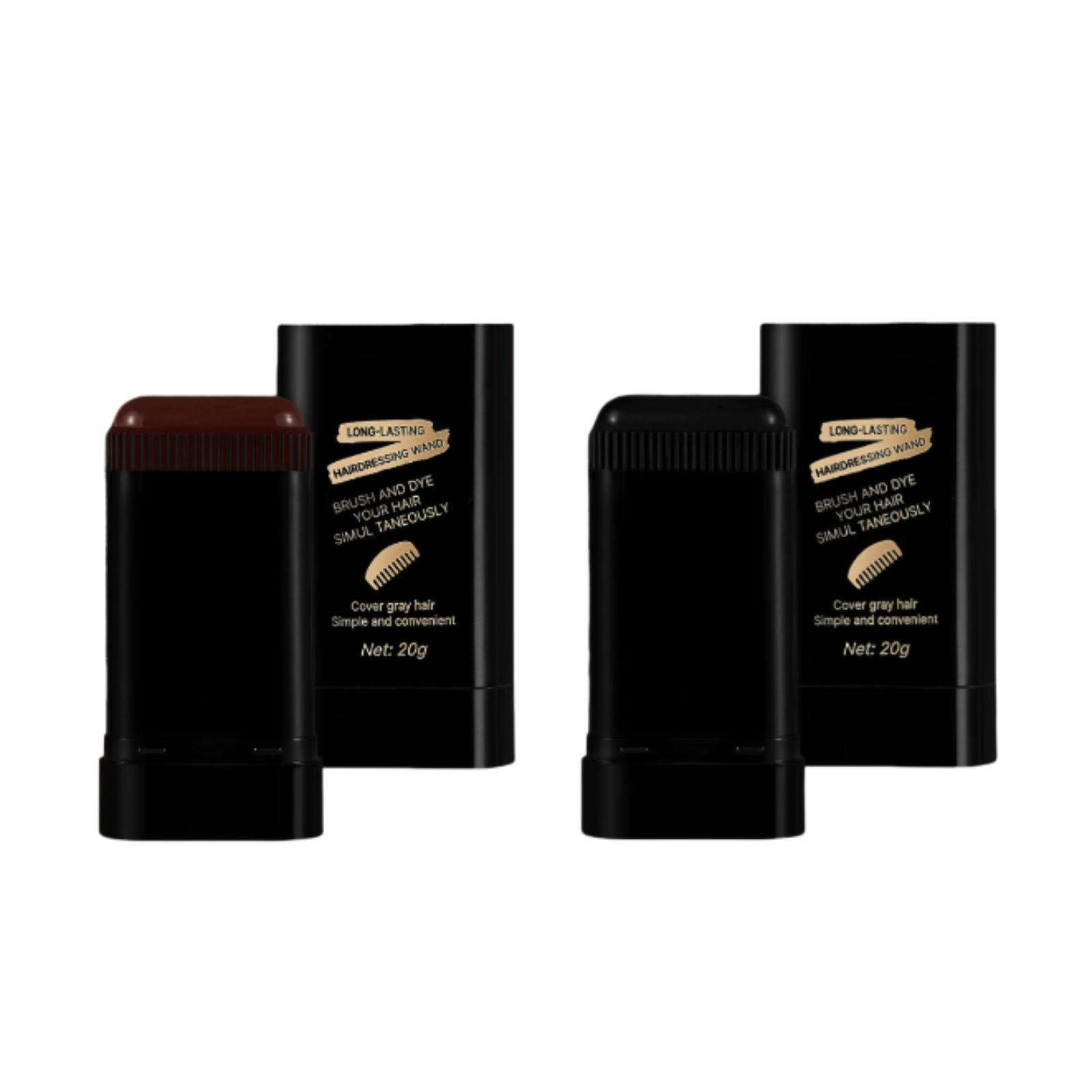 Palochki Dlya Volos: Krem Dlya Maska Sediny - Prirodnyy Rezul'tat Bez Sledov Dlya Muzhchin I Zhenshchin