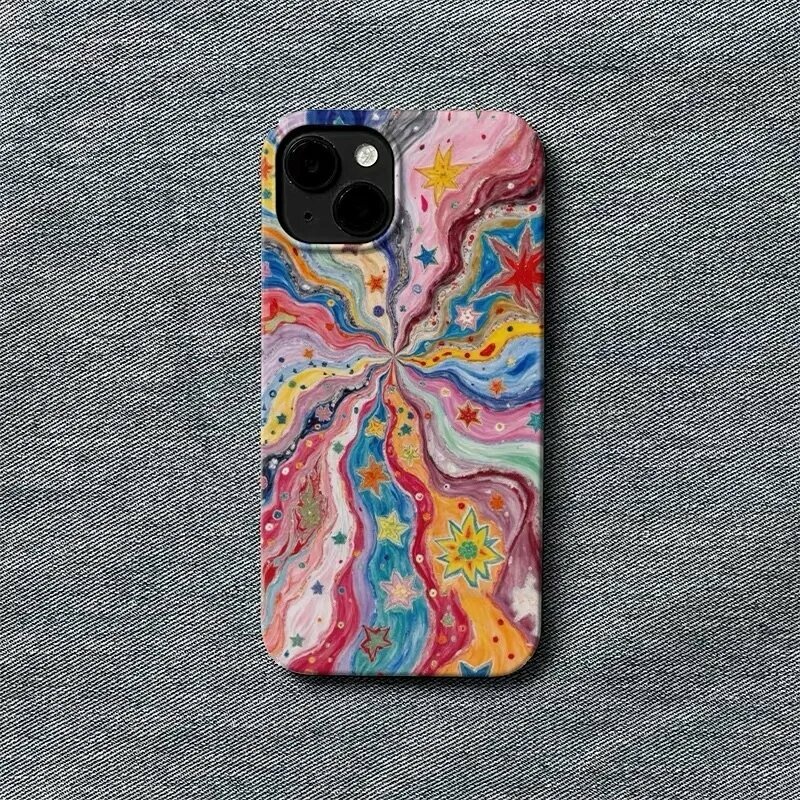Чехол для телефона Clmj Cool Firework Star для iPhone 17 Air, 15, 16 Plus, 16e, 11, 13 Айфон 16 Про