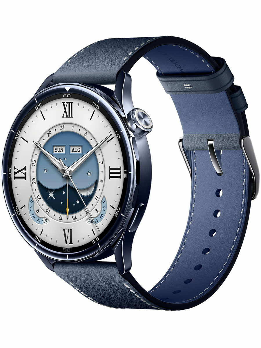 Умные часы Xiaomi Watch S5 Ceramic 46 мм Тёмно-синие