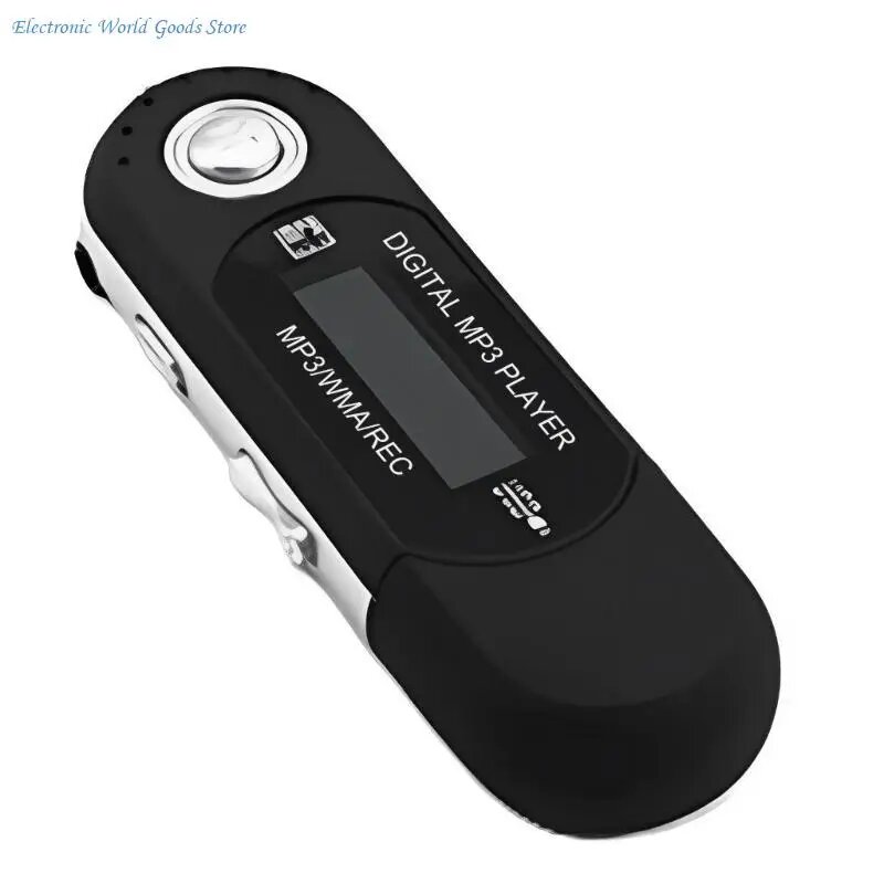 Черный USB MP3-плеер Digital MP3 Player