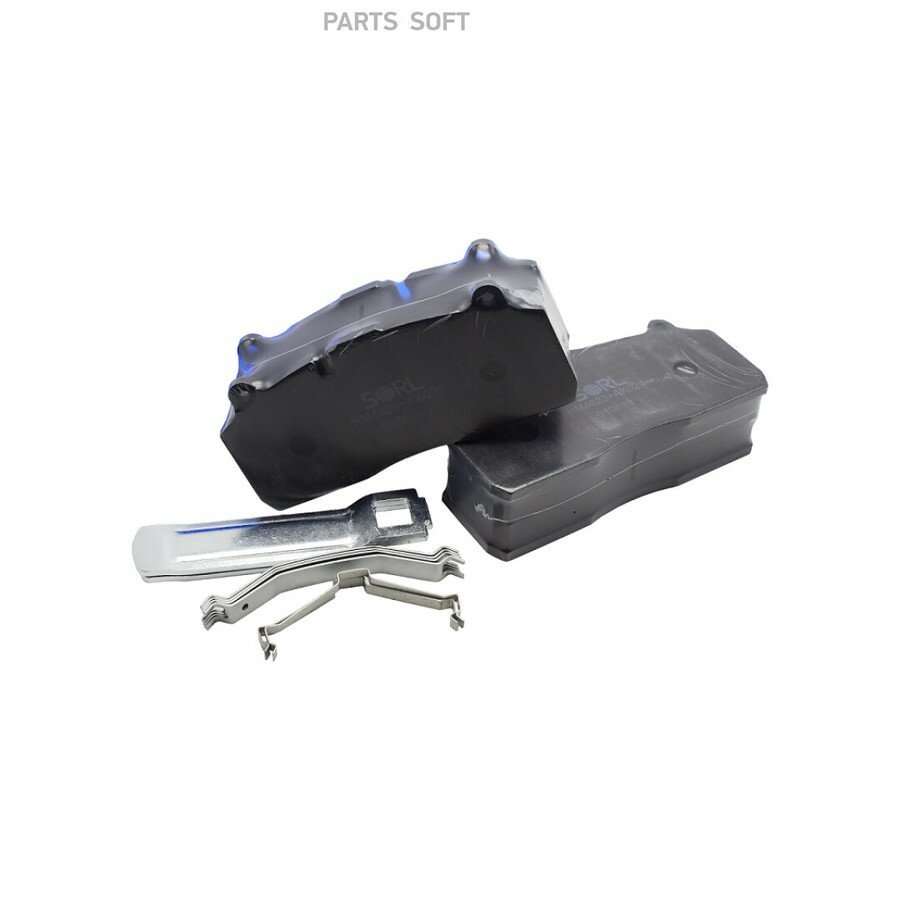 SORL HM4823+AK029 Колодки тормозные дисковые DAF, MAN, RENAULT, Wabco PAN 17