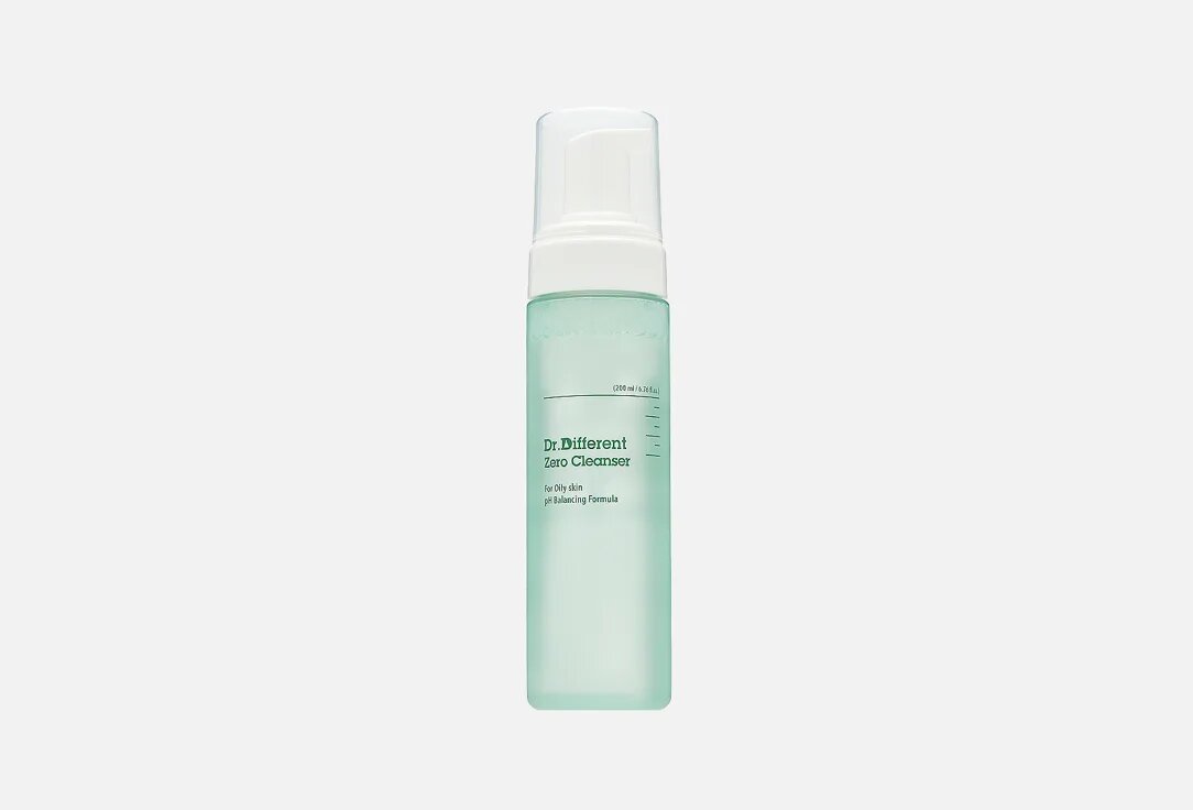 Dr.Different Zero Cleanser for Oily skin Очищающая пенка для лица 200мл