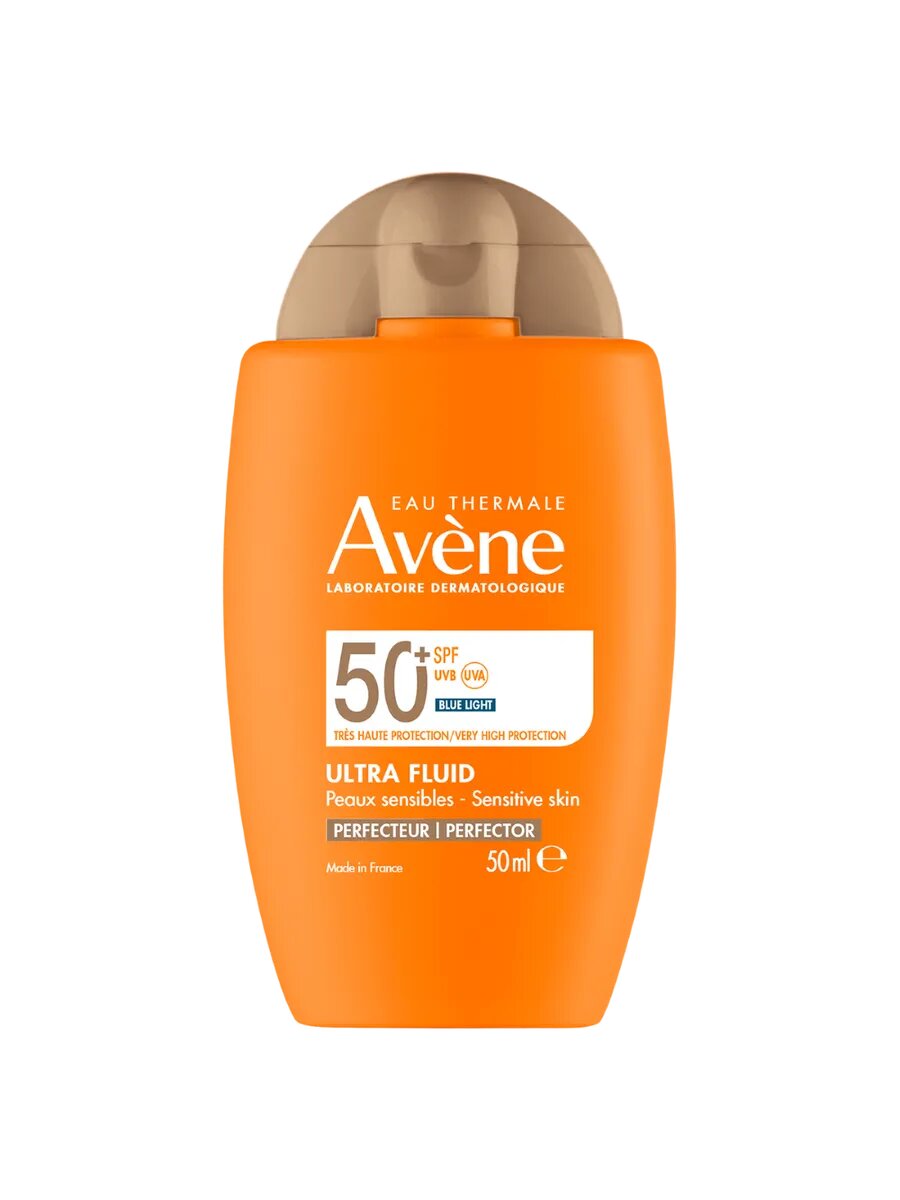 Avene флюид-перфектор для лица солнцезащитный ультралегкий spf50+ 50 мл