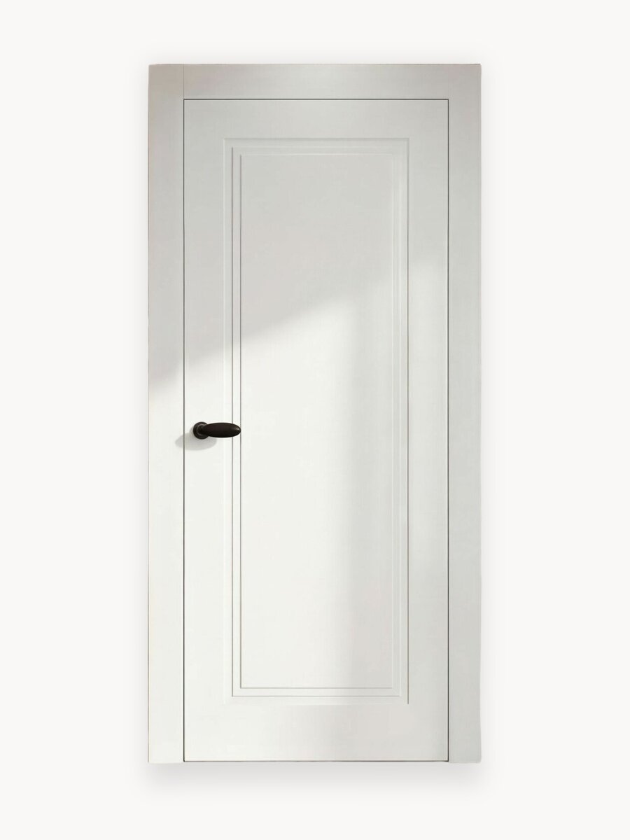 Дверь межкомнатная кальма, полотно ДГ-1, 80х200 см, эмаль белый