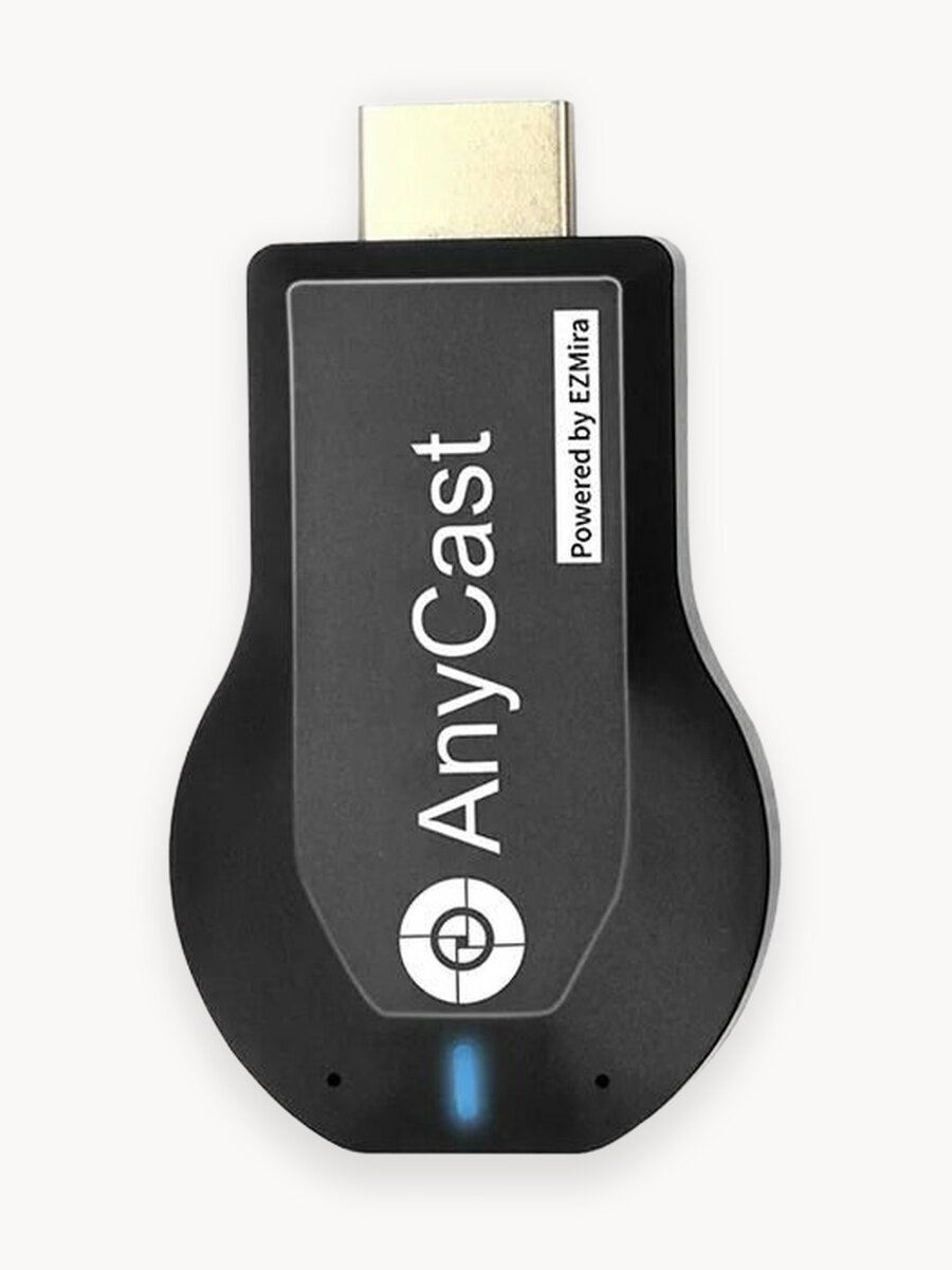 Медиаплеер AnyCast М4 Plus, Android, 1080 p, HDMI, Wi-Fi, черный