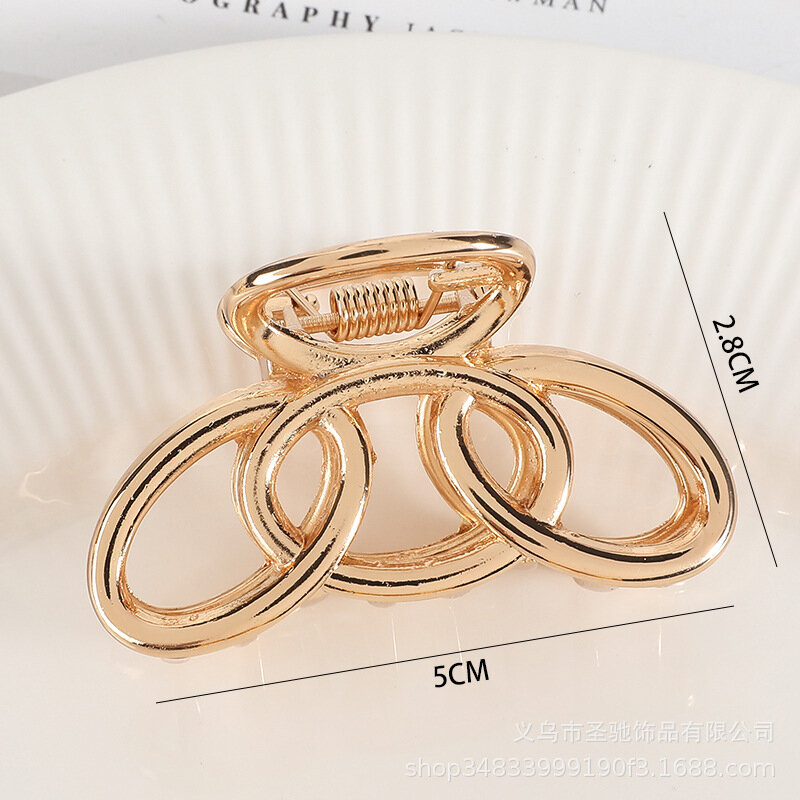 Шпилька для волос KC Gold, гальваническое покрытие, красная
