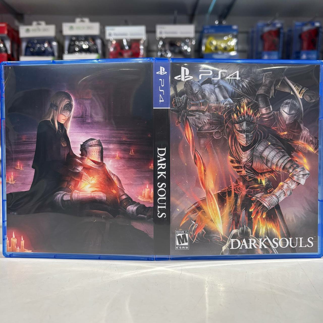 Игра "Dark Souls" PS4 - Кастомная обложка для диска №29