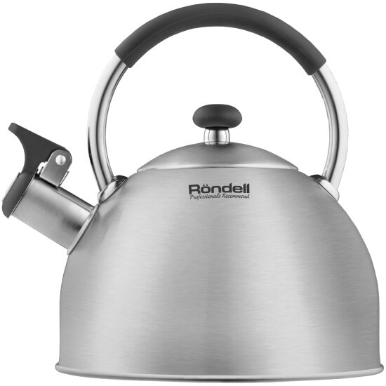Чайник Rondell Solo 2.5 л, металлический, сталь (RDS-1608)
