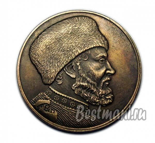 Певец Ivan Rebroff Иван Ребров медная медаль 1985 год сувенирная копия монеты, нумизматика, деньги для коллекции