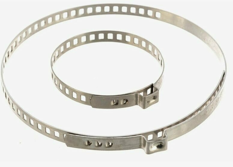 Stellox Комплект хомутов пыльника шруса, L1 420mm/L2 180mm, H 8.0mm , 2шт