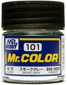 C101 краска художественная т. м. MR.HOBBY 10мл SMOKE GRAY
