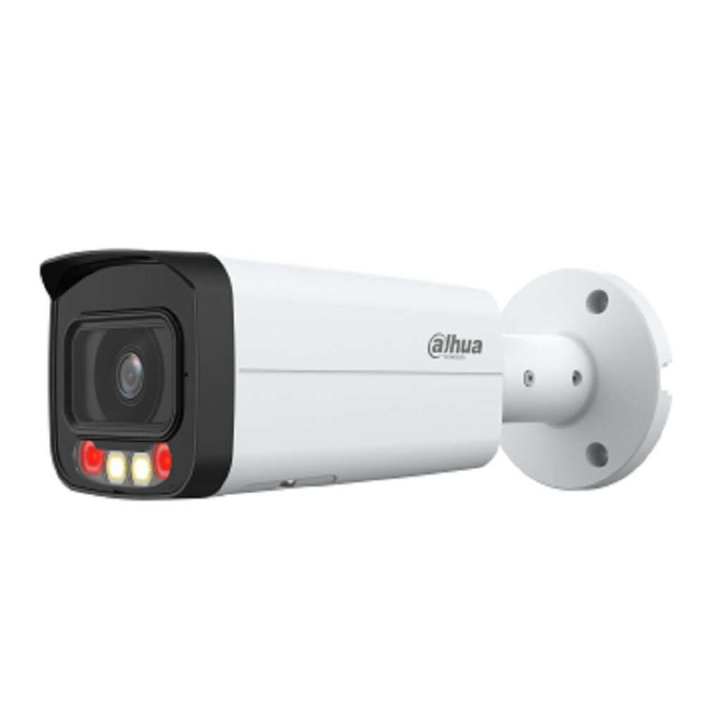 Камера видеонаблюдения Dahua DH-IPC-HFW2249TLP-S-LED-0280B-PRO Уличная 2 Мп, тип Проводной Белый, Цилиндрическая