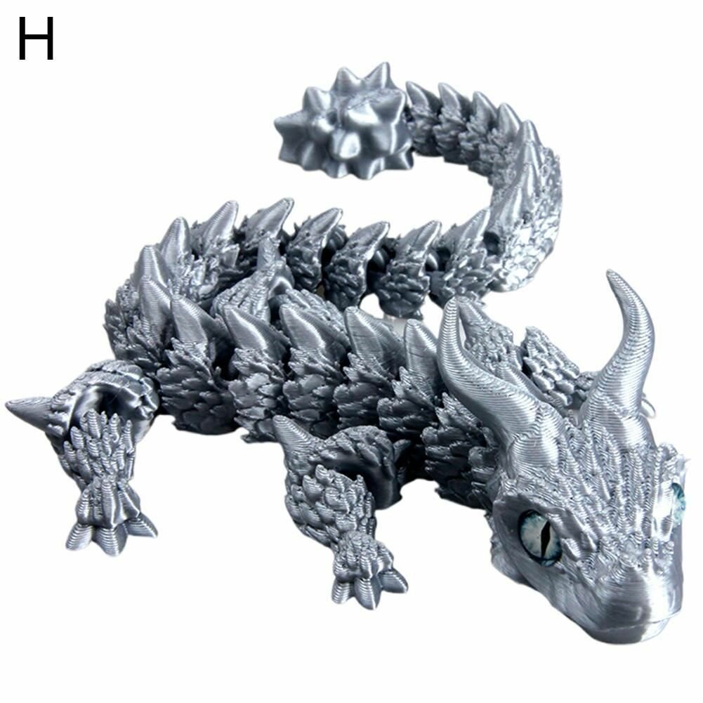 3D-печатные фигурки драконов