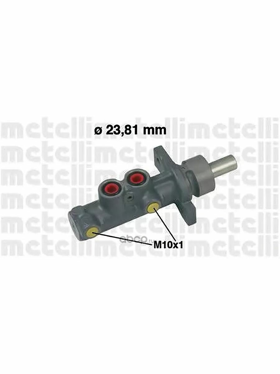 Главный тормозной цилиндр 23, 81 mm
