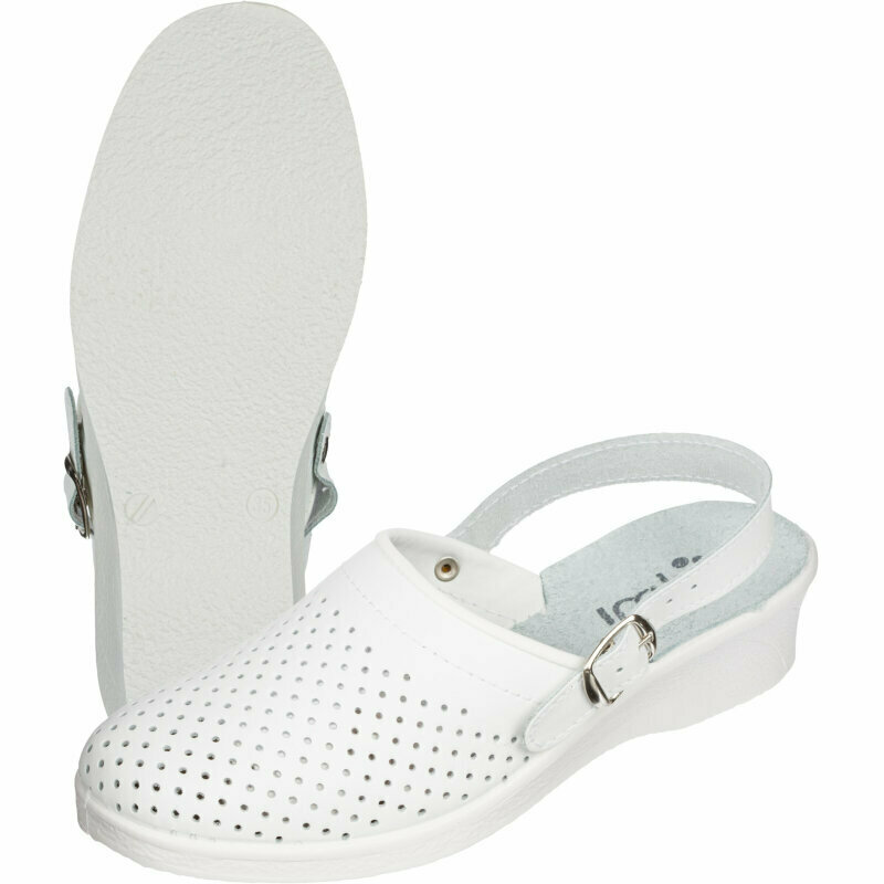 Сабо женские алми (арт. 6802-00101) Эмануэла, белые, р.35, 1494535