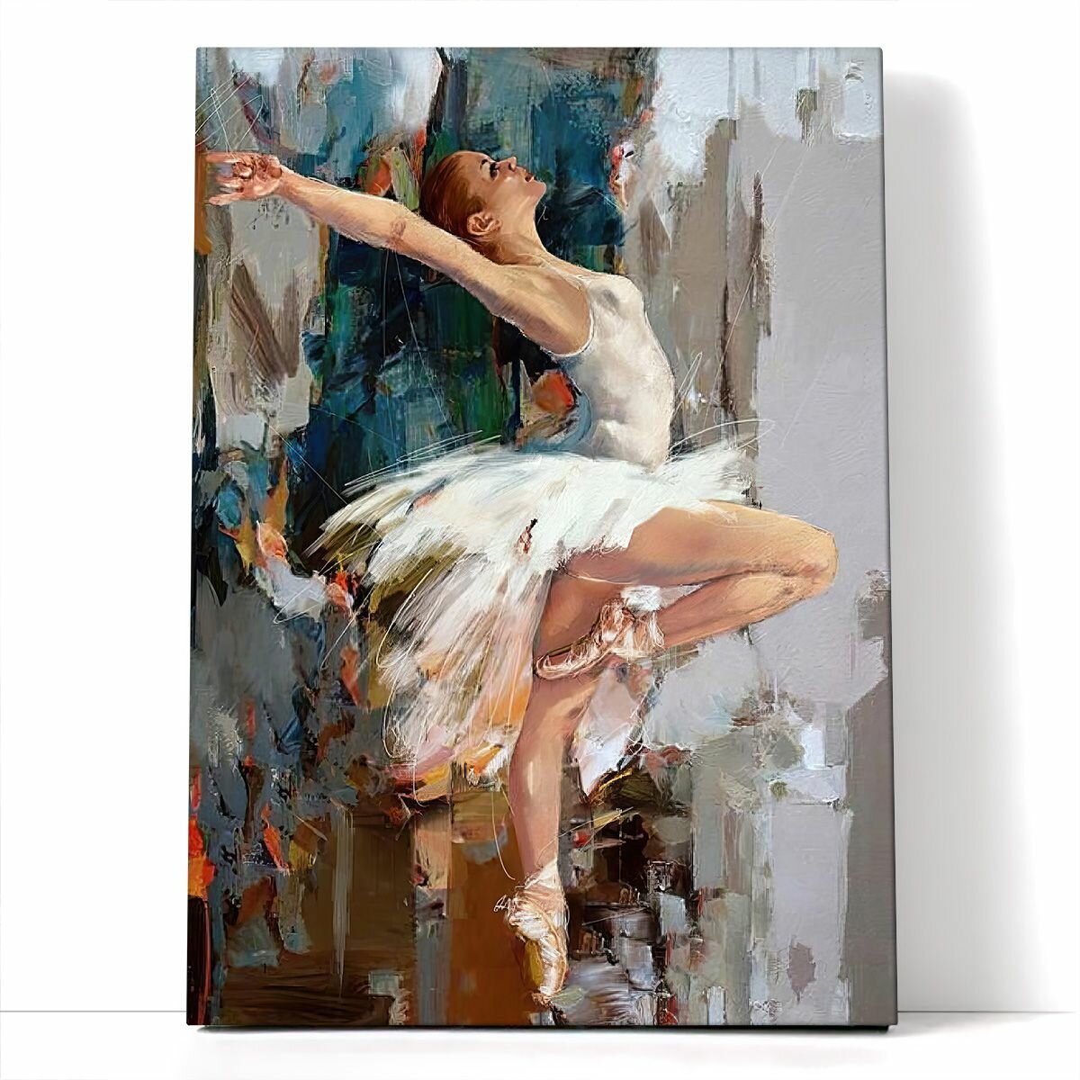 Интерьерная картина на холсте/Балерина арт (2)