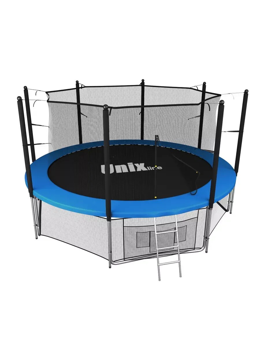 Батут UNIX Line Classic 14 ft (inside) UNIXLINE, вес пользователя до 170 кг