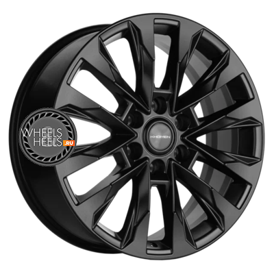 Диск автомобильный литой Khomen Wheels KHW2010 (LC 300 Tuning) 20x8 6x139.7 et35 dia95.1 Black matt