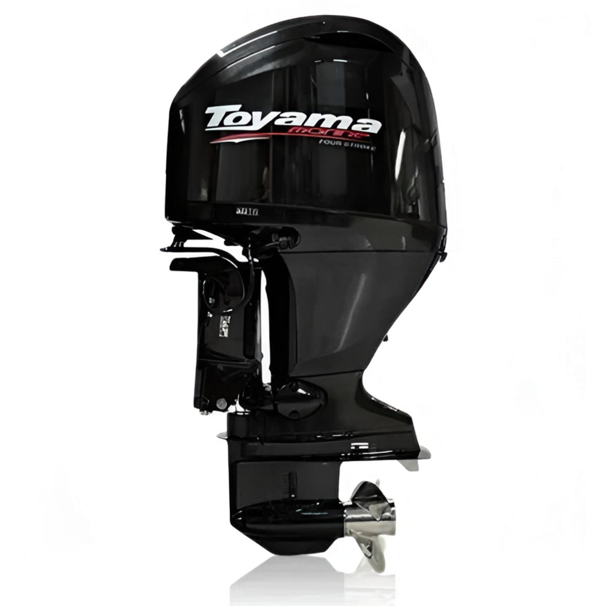 Лодочный четырёхтактный мотор Toyama F100FEX-T-EFI с дистанционным управлением и электростартером, черный