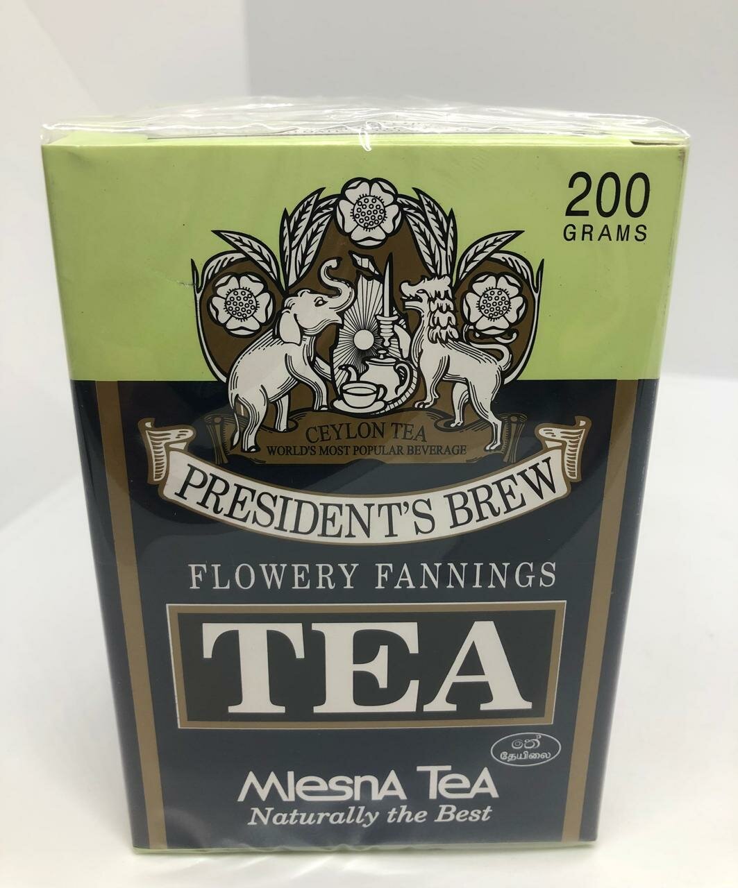100% чай цейлонский черный листовой President's Brew (Президентский) 200 гр