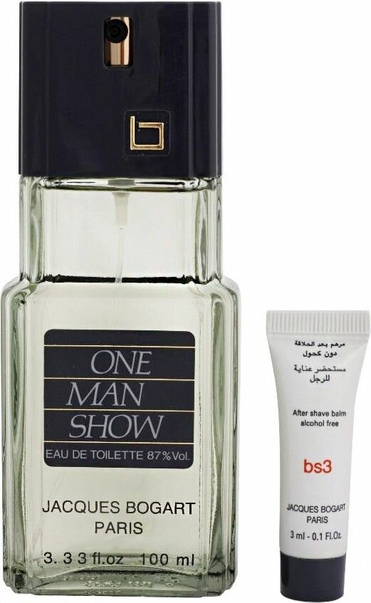 Jacques Bogart, One Man Show, Туалетная вода 100 мл + крем после бритья 3 мл