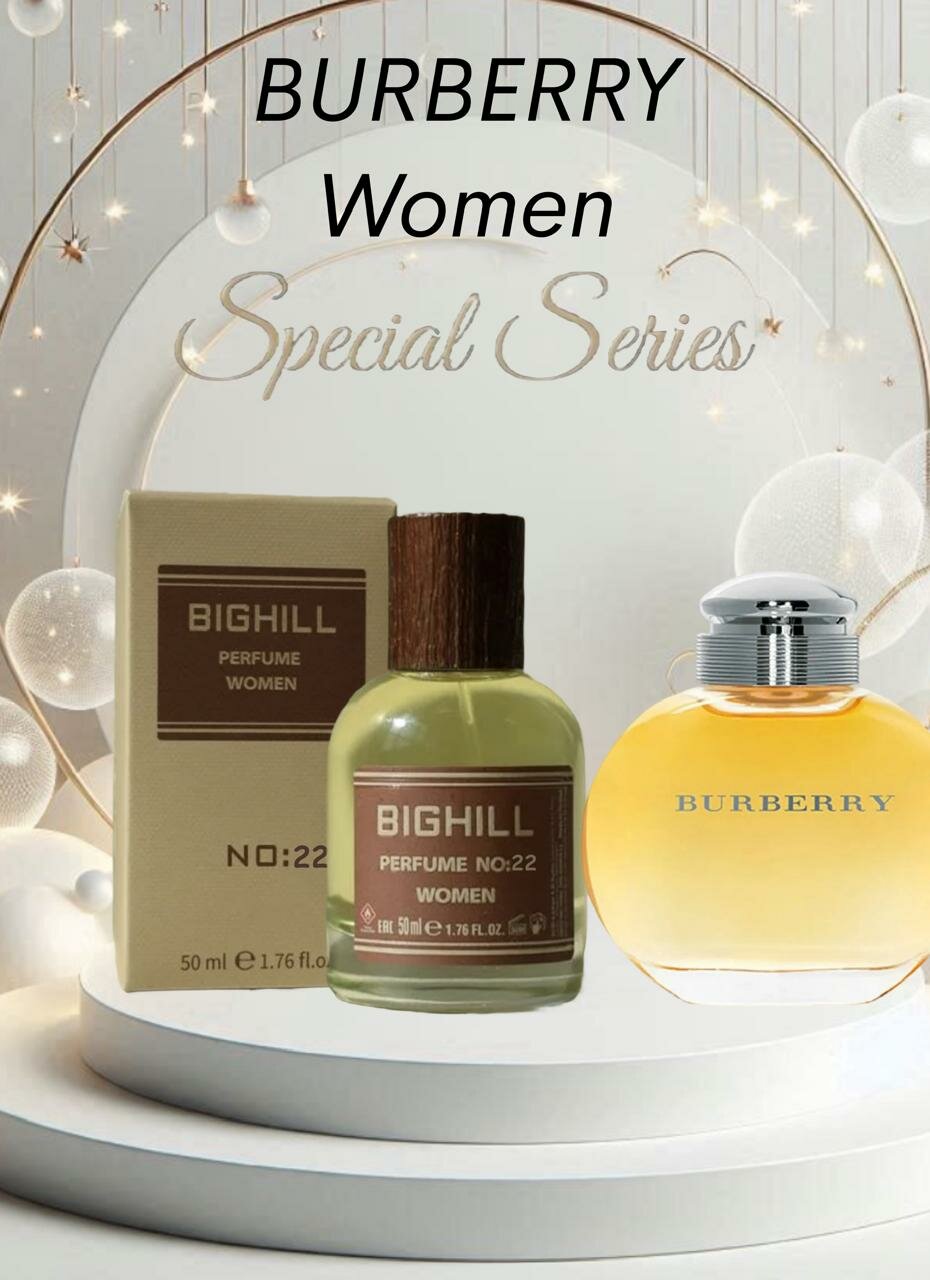 EYFEL Селективный парфюм серии Bighill WOMEN NO:22, фруктовые цветочные, 50мл