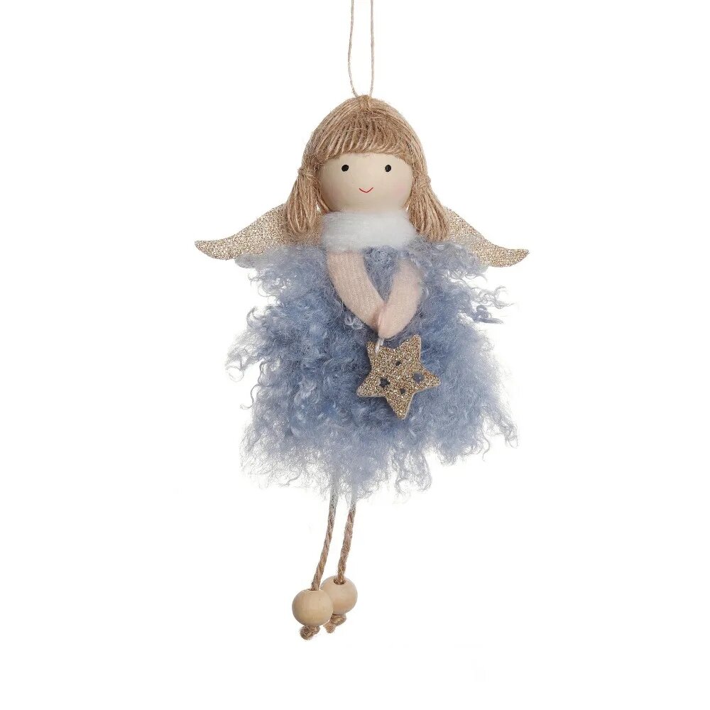 Плюшевый рождественский ангел, Blue Style 2
