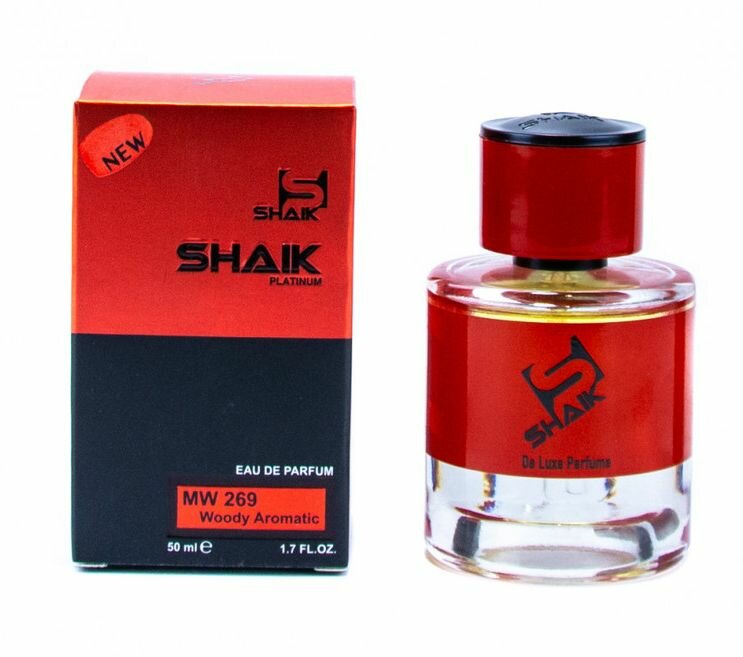 Парфюмерная вода унисекс SHAIK PLATINUM № 269 масляные духи женские , унисекс туалетная вода 50 мл