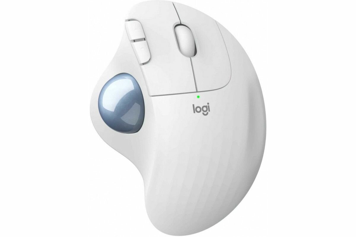Мышь-трекбол Logitech M575 Ergo, белый