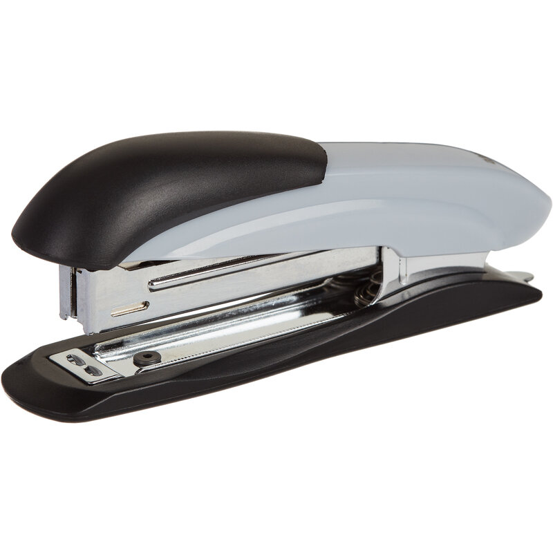 Степлер Attache до 12 листов серый/черный