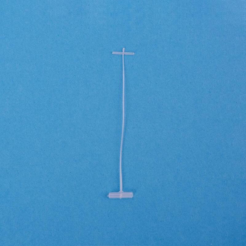 Соединители-биркодержатели пластиковые F 50 мм, тонкий, 5000 шт./уп.