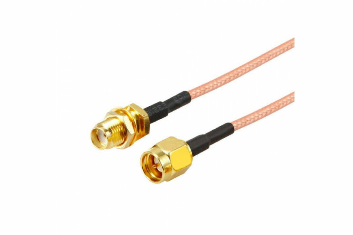 Кабель Kroks SMA(male)-SMA(female) RG-58 3м