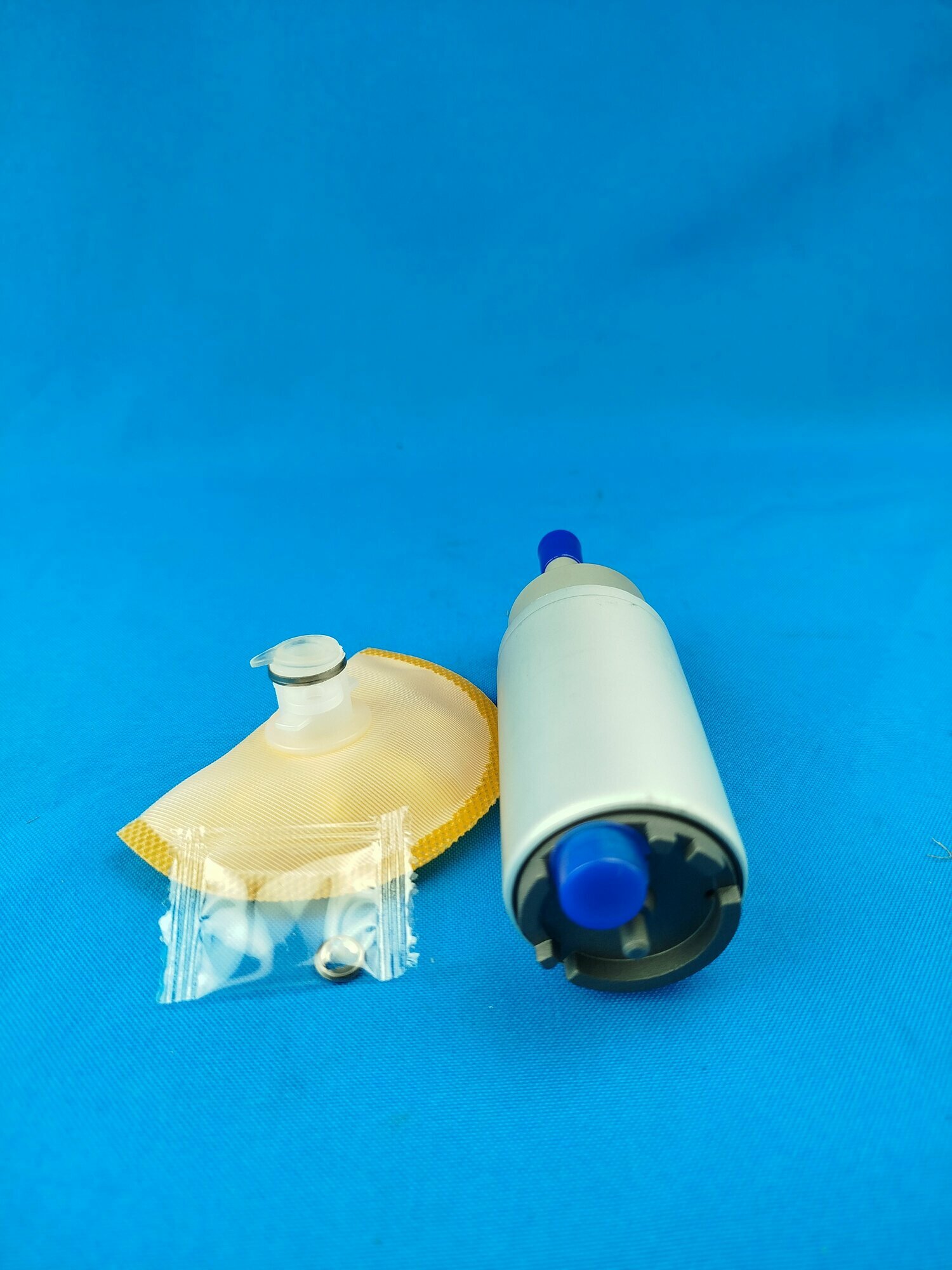 Бензонасос электрический "AMD" для автомобилей Hyundai Accent 99->10, Getz 02->09, Kia Rio 05->11, Sportage 04->10