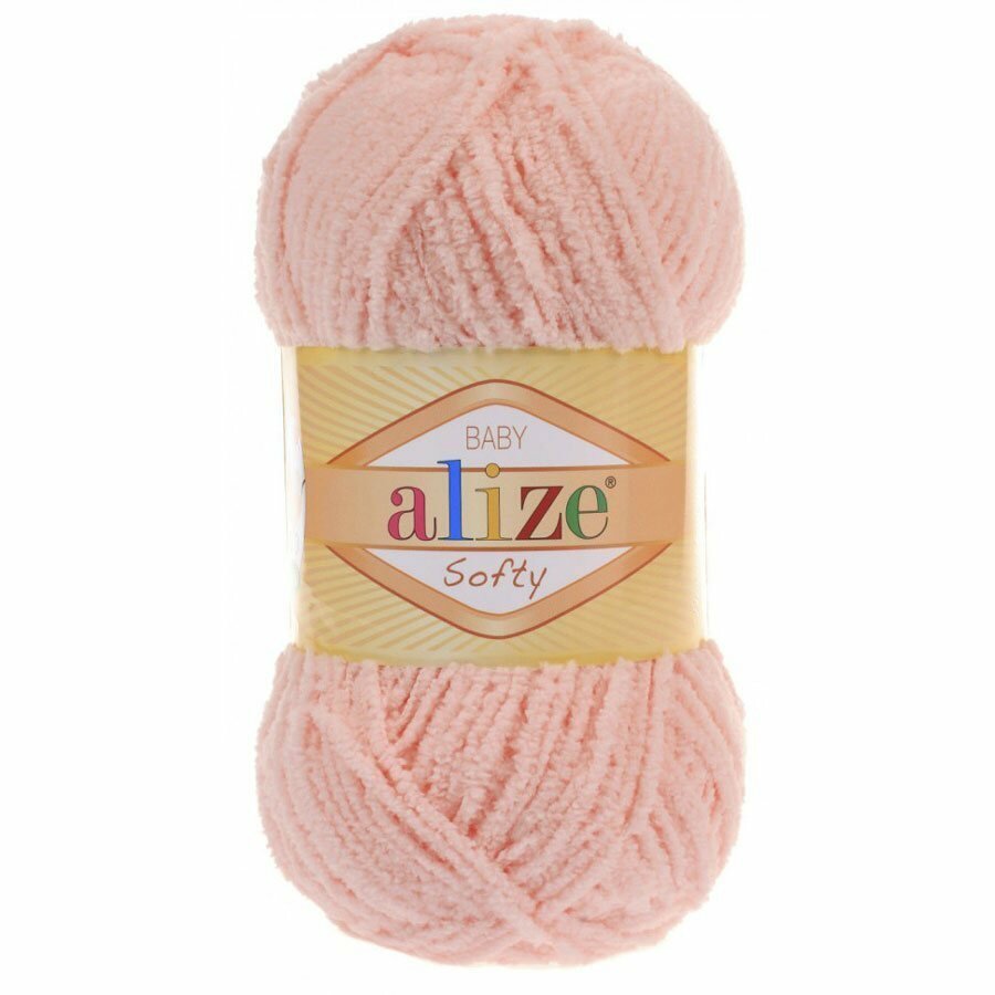 Пряжа Alize SOFTY 340 пудра (5 мотков)