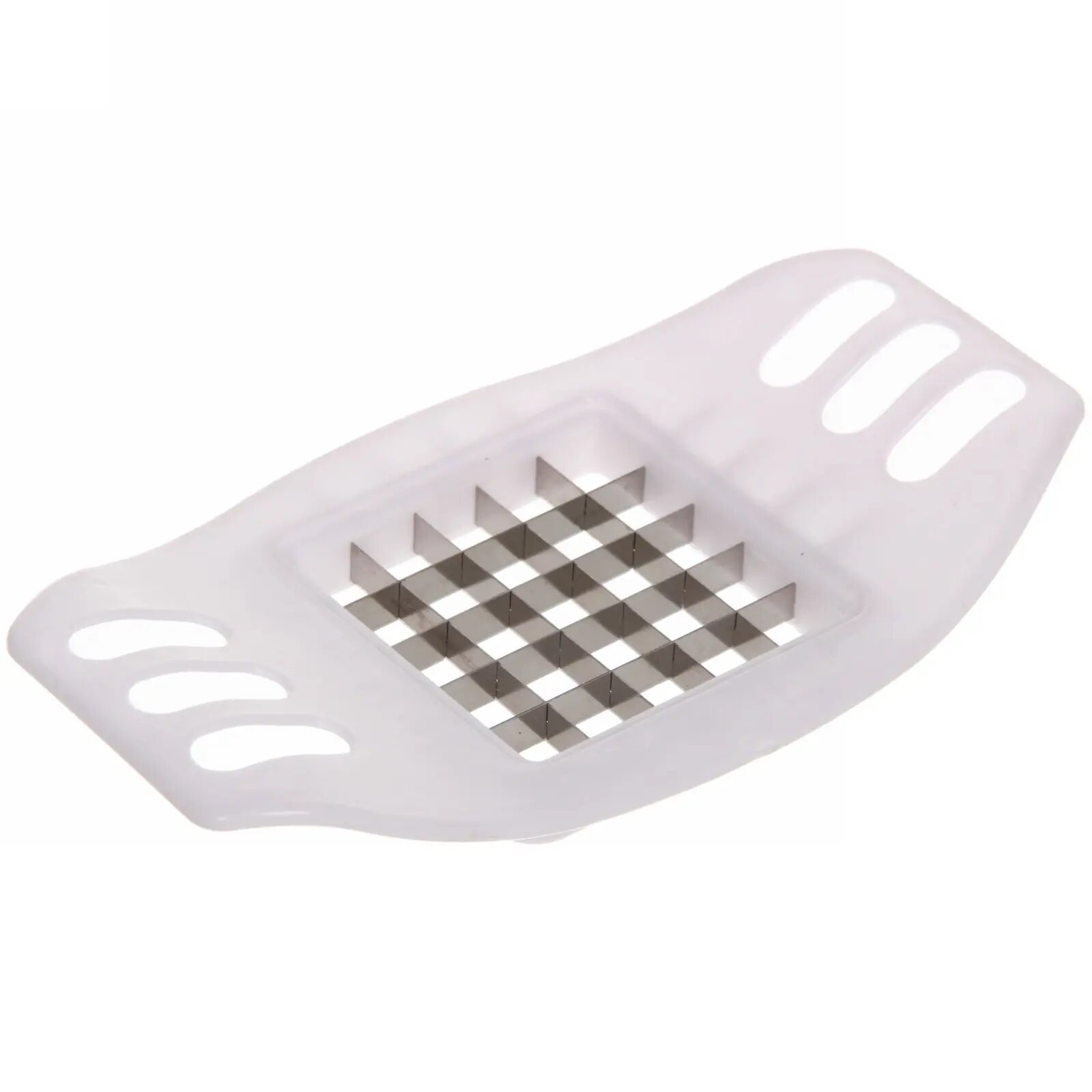 Овощерезка для картофеля фри и овощей, ручки для удобства, лезвия нержавеющая сталь, пластик, различные цвета